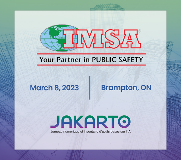 Jakarto is exhibiting at the Annual IMSA Traffic Expo, Brampton ...